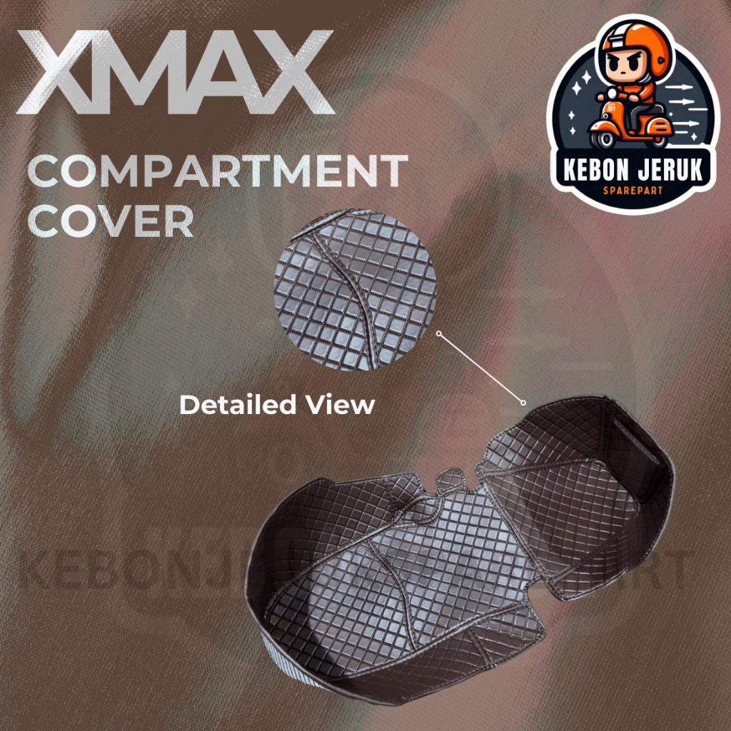 Jual Cover Bagasi Bawah Jok Yamaha XMAX Brown Kebonjeruksparepart ...