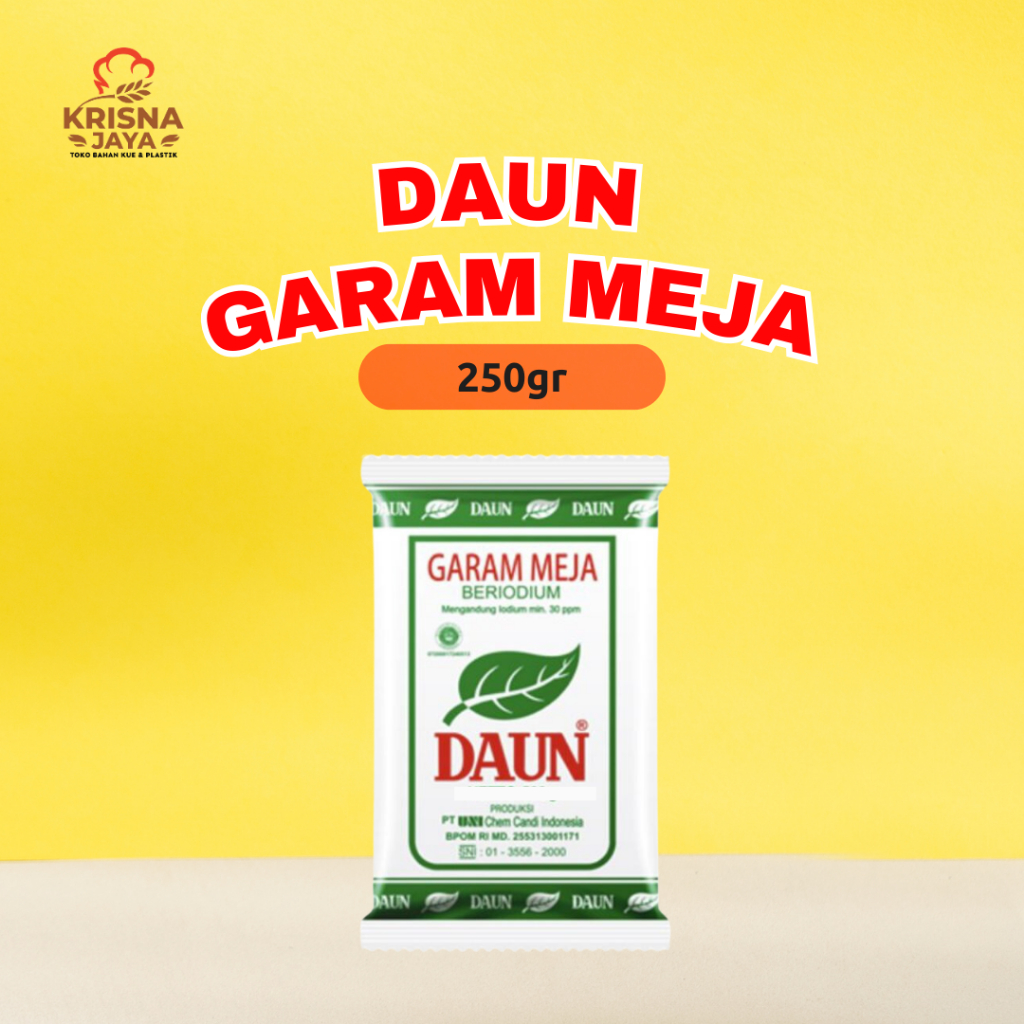 Jual Garam Meja Daun 250gr | Shopee Indonesia