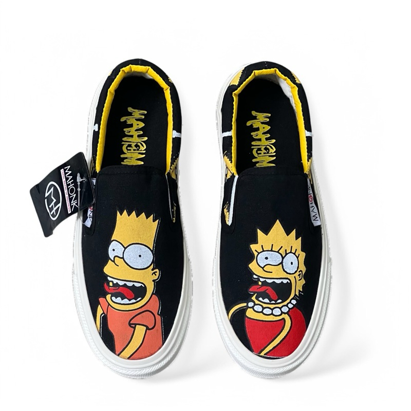 Jual SEPATU MAHONK - Slip On Karakter Sim B Bahan Canvas Pria Wanita ...