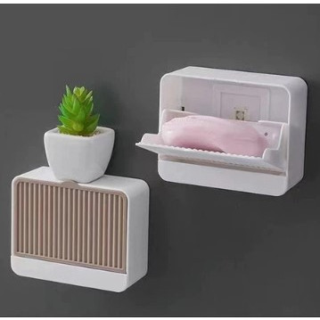Jual Tempat Sabun Mandi Batang Tutup Tempel Dinding Kamar Mandi ...