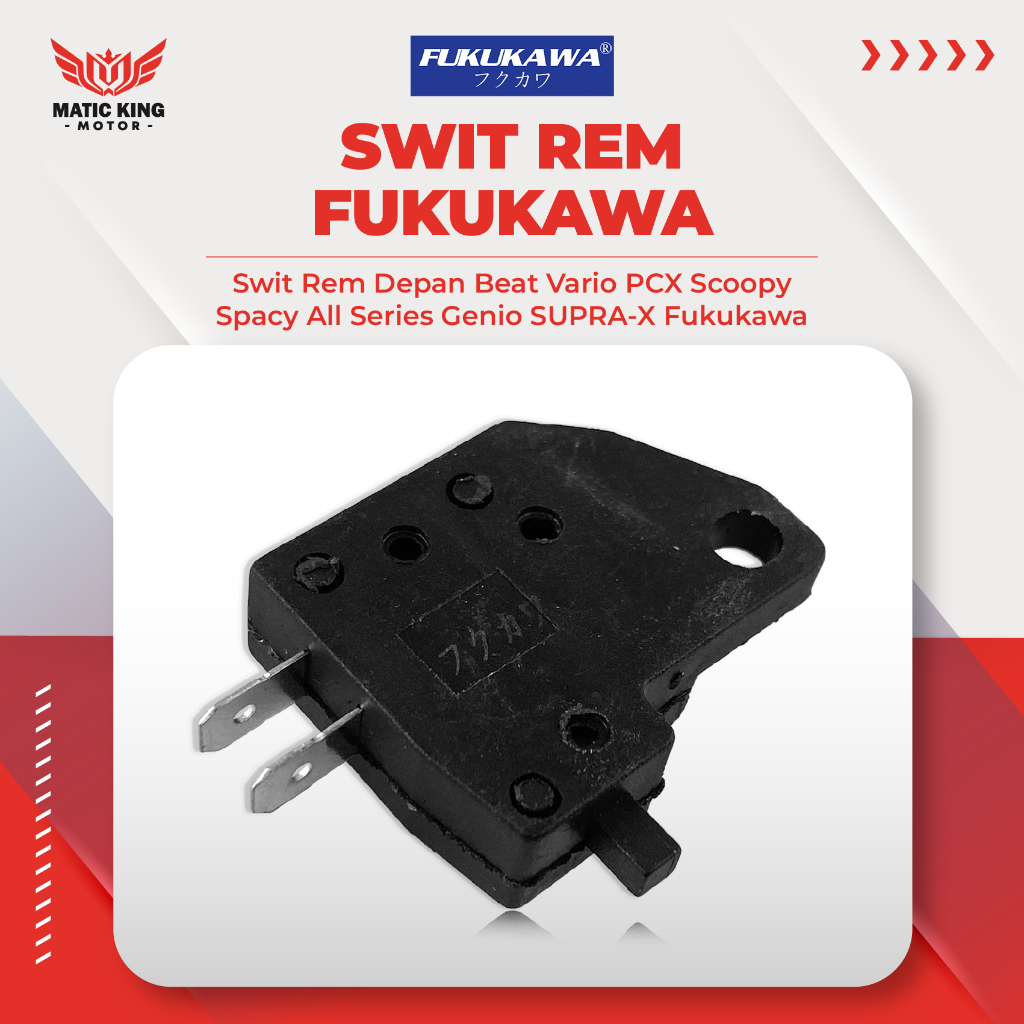 Jual Fukukawa Switch Rem Depan Kanan Honda Vario Beat Genio Scoopy PCX ...