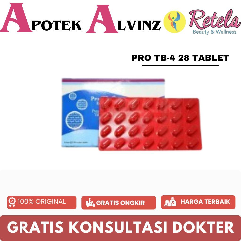 Jual Pro TB-4 28 Tablet/tbc dan infeksi mikobakterial | Shopee Indonesia