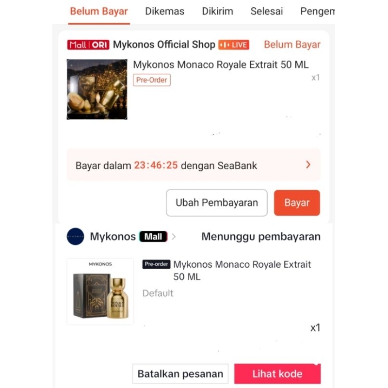 Jual Mykonos Monaco Royal | Shopee Indonesia