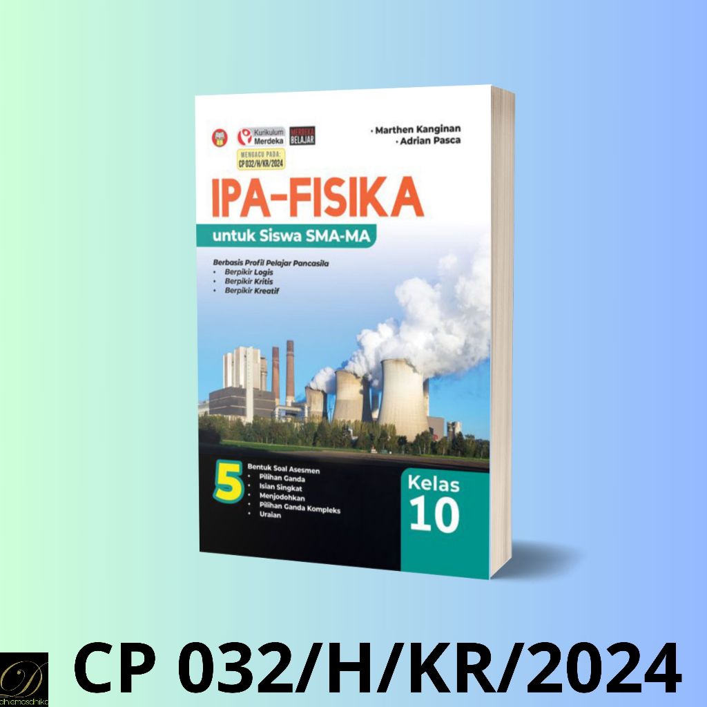 Jual Buku IPA-Fisika SMA-MA Kelas 10/X Kurikulum Merdeka-Martheen Kanginan-CP 2024 | Shopee ...
