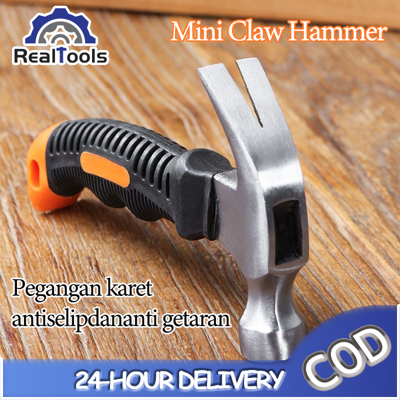 Jual RealTools Mini Claw Hammer/Palu Kambing Mini Martil Pendek Mini Palu tangan Palu rumah ...
