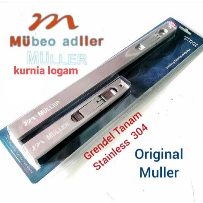 Jual Grendel Tanam Stainless Slot Tanam 1 Set 30cm 15cm - Anti Karat ...