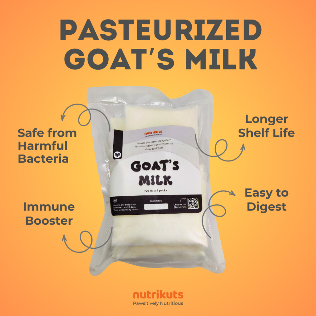 Jual Pasteurized Goat Milk - Susu Kambing Anjing Kucing 500ml (100ml x ...