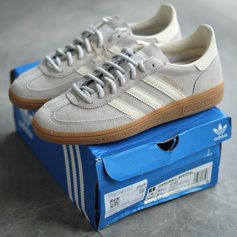 Jual Adidas Handball Spezial Grey Two Cream White BNIB Original ...