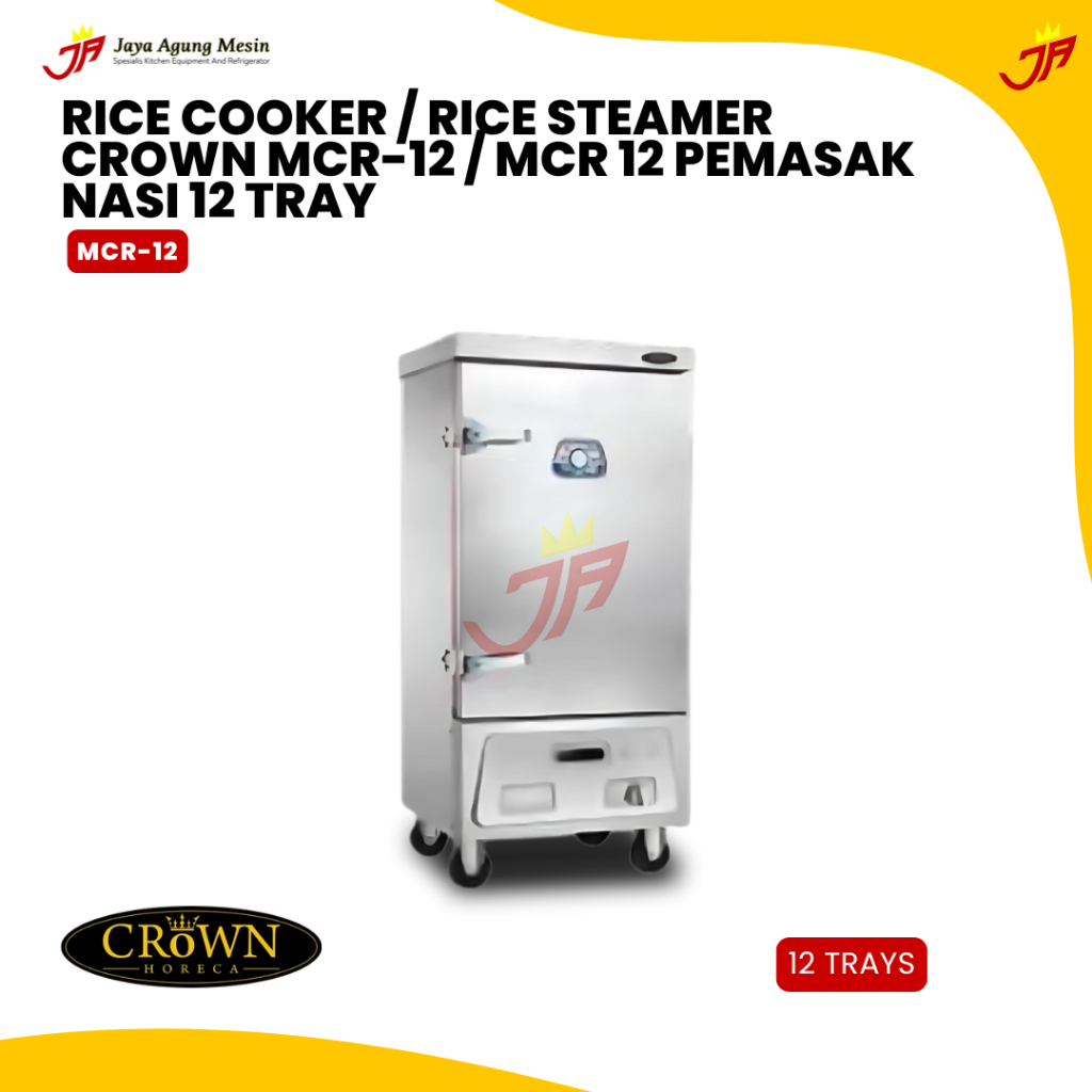 Jual CROWN Rice Cooker / Rice Steamer Crown MCR-12 / MCR 12 Pemasak ...