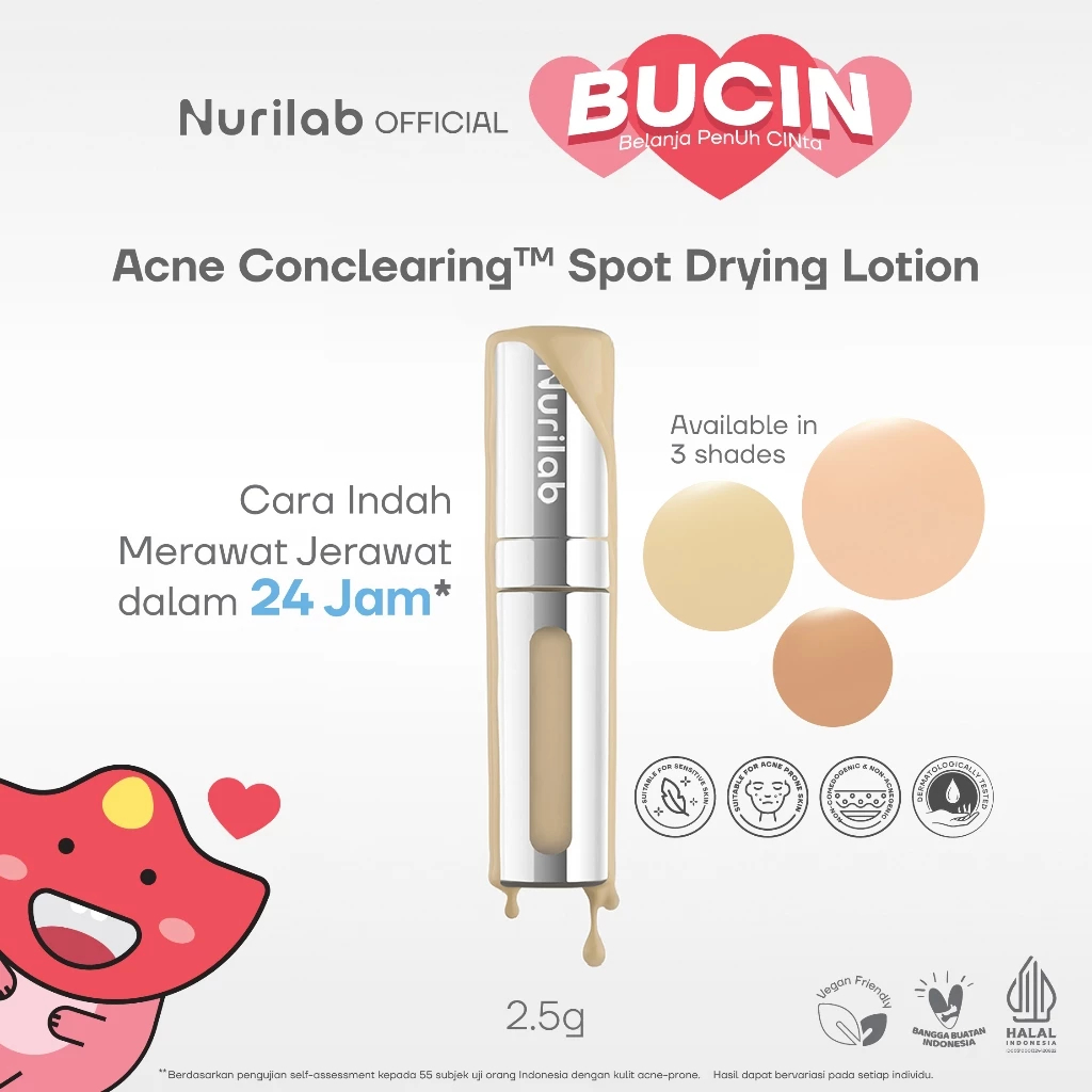 Jual NURILAB Acne Conclearing Spot Drying Lotion 2.5g - Obat Totol ...