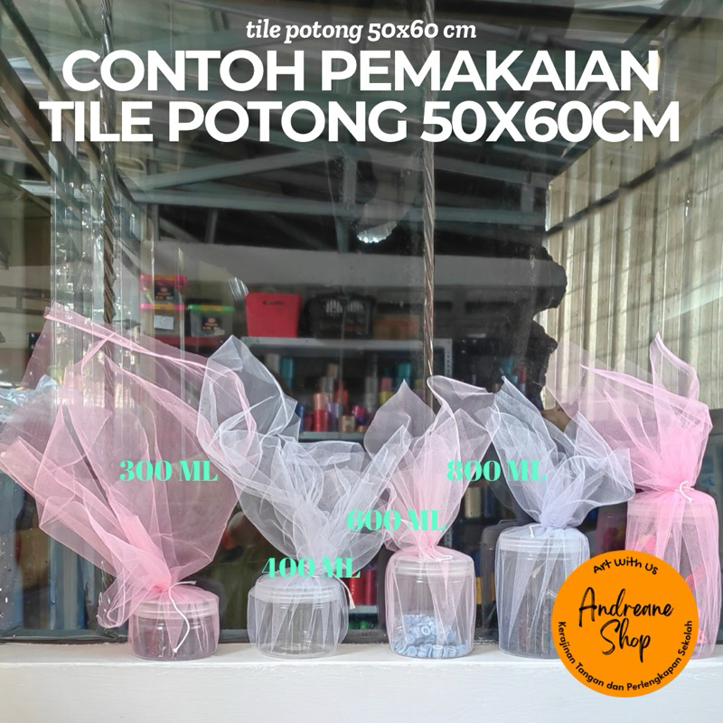 Jual Kain Tile Potong Siap Pakai 50x60 cm (1 lembar)| Bungkus Souvenir ...