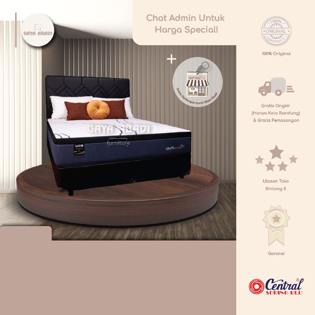Jual Springbed Central Sensopedic Kasur Central Sensopedic Central
