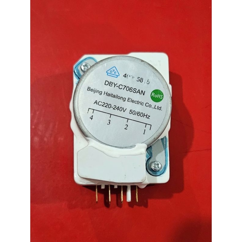 Jual TIMER 1-3 KULKAS 2 PINTU POLYTRON ORIGINAL RoHS DBY-70SAN AC220 ...