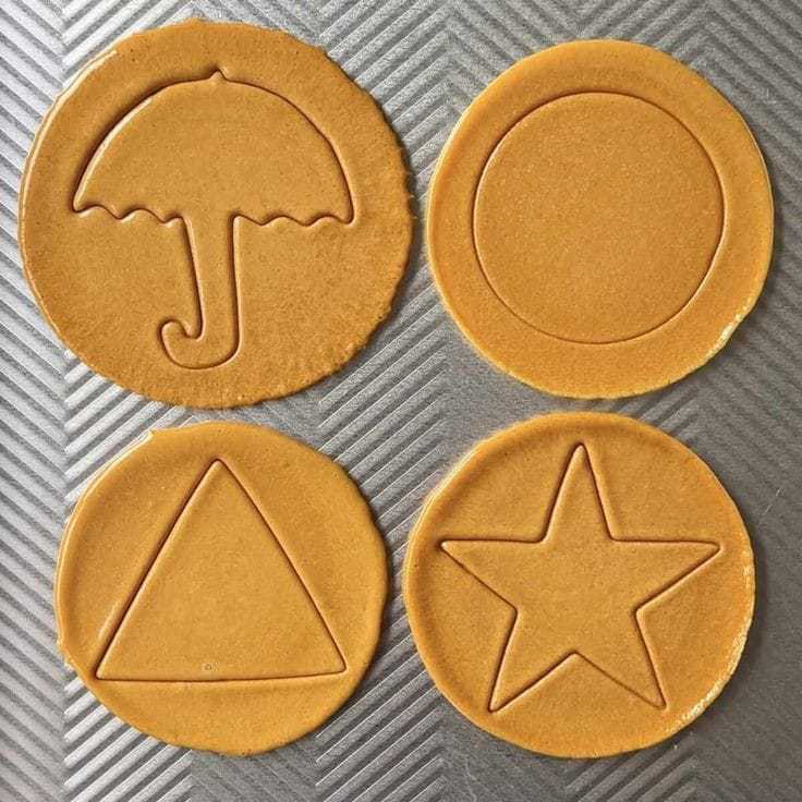 Jual Dalgona Candy Squid Game / Squid Game Candy / Permen Squid Game ( 1 pak isi 10pcs ...