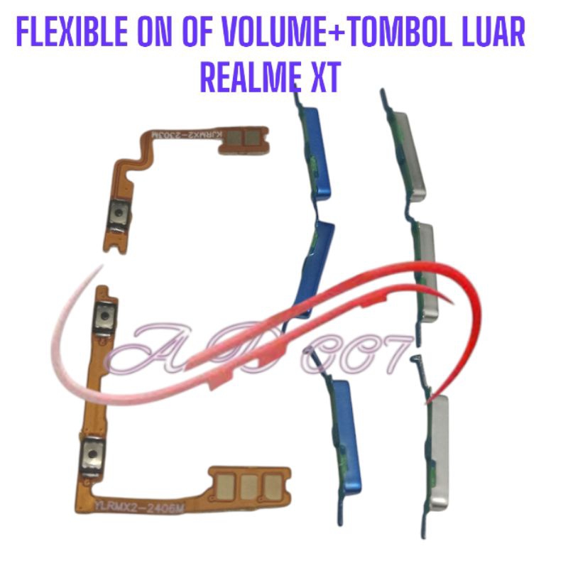 Jual FLEKSIBEL FLEXIBLE ON OF VOLUME REDMI XT+TOMBOL LUAR FULLSET ORIGINAL | Shopee Indonesia