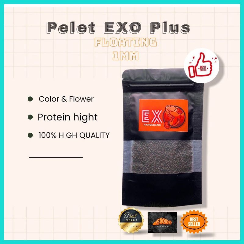 Jual Pellet EXO Plus Floating 1mm | Shopee Indonesia
