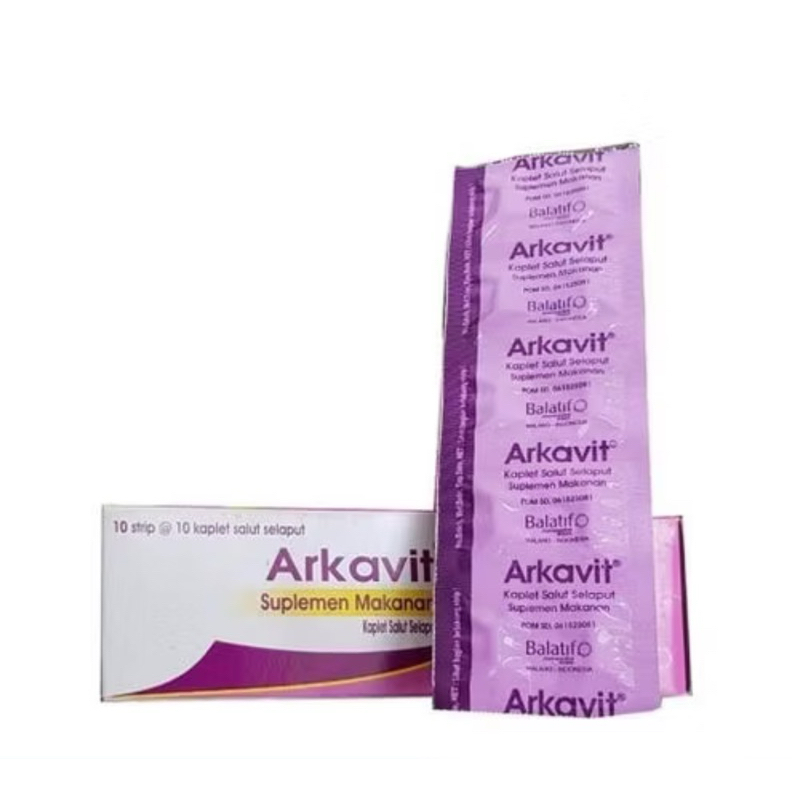 Jual Arkavit Strip 10 Kaplet | Shopee Indonesia