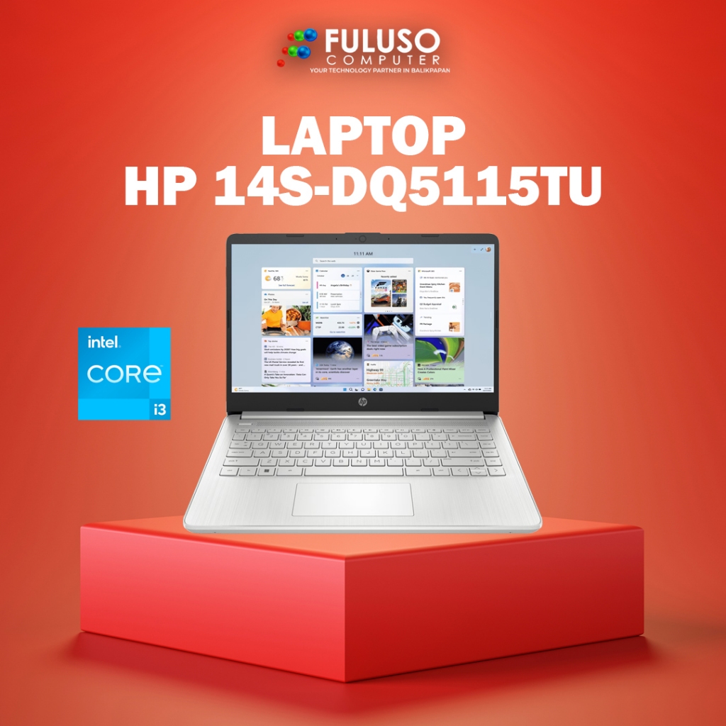 Jual HP 14s-dq5115TU /Core i3-1215U/4GB-8GB-16GB/512GB SSD/14″ FHD/Win ...
