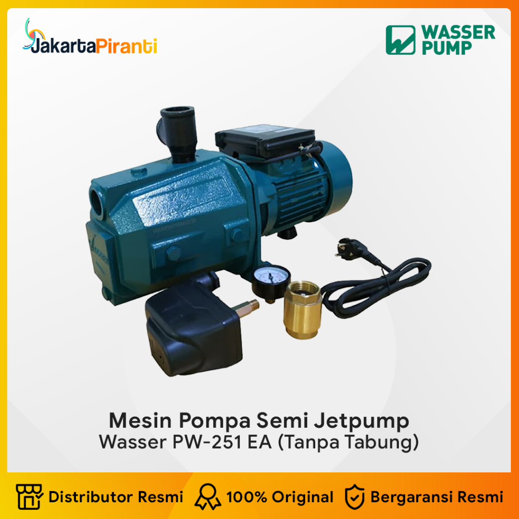 Jual Pompa air Semi Jet Pump Otomatis Wasser PW 251 EA / PW-251 EA ...