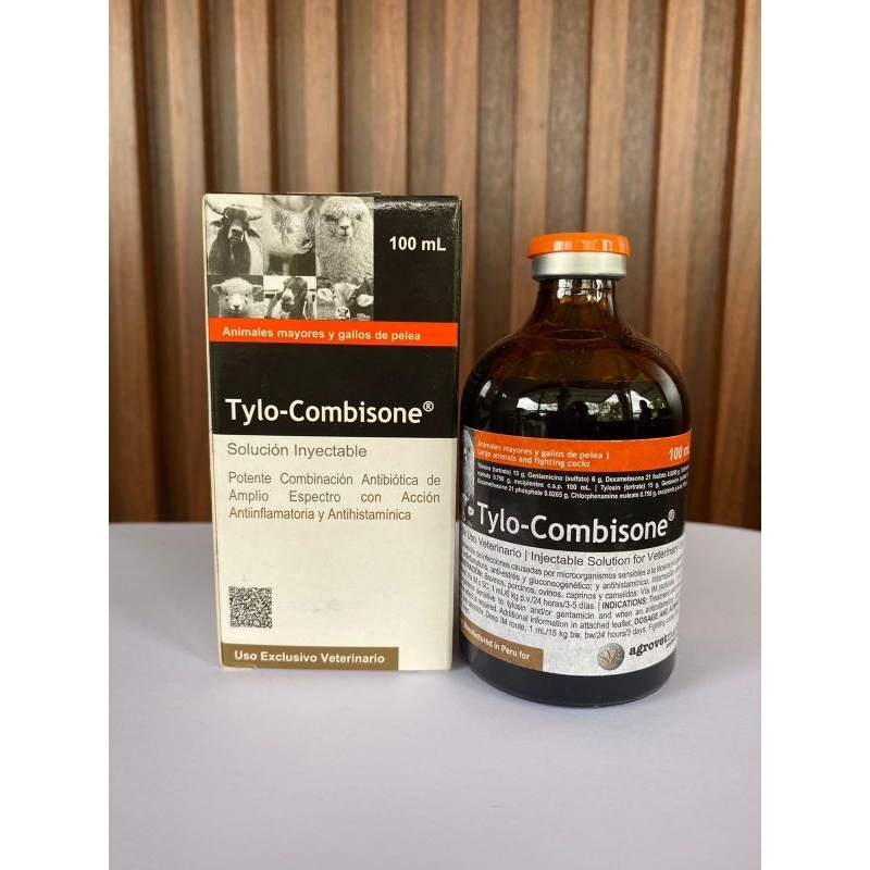 Jual TYLO COMBISONE 100 ml - Obat Hewan Antibiotik Infeksi Pernapasan ...