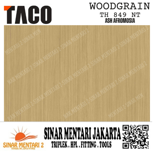 Jual TACO HPL WOODGRAIN TH 849 NT ASH AFROMOSIA | Shopee Indonesia