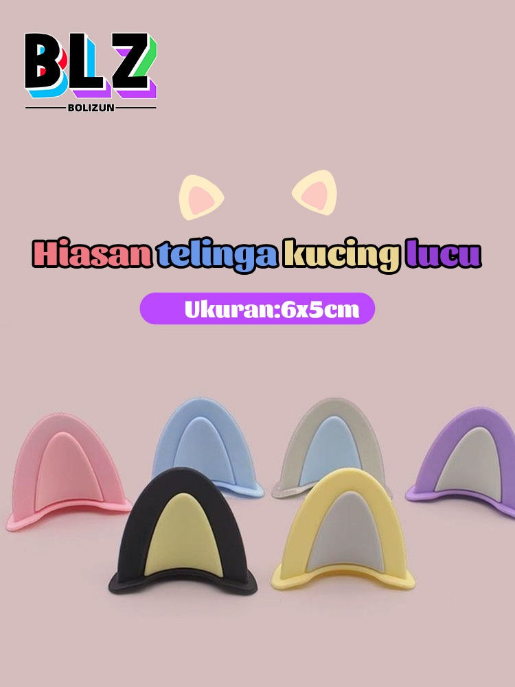 Jual BOLIZUN ACCESSORIES HELM KUPING KUCING HELMET CAT CUTE | Shopee ...