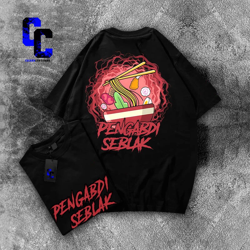 Jual Kaos Indonesia Local Food Series PENGABDI SEBLAK | Tshirt Culture ...