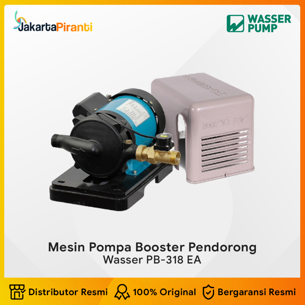 Jual Mesin Pompa Air Dorong Booster Pump Wasser PB-318 EA - Pendorong ...