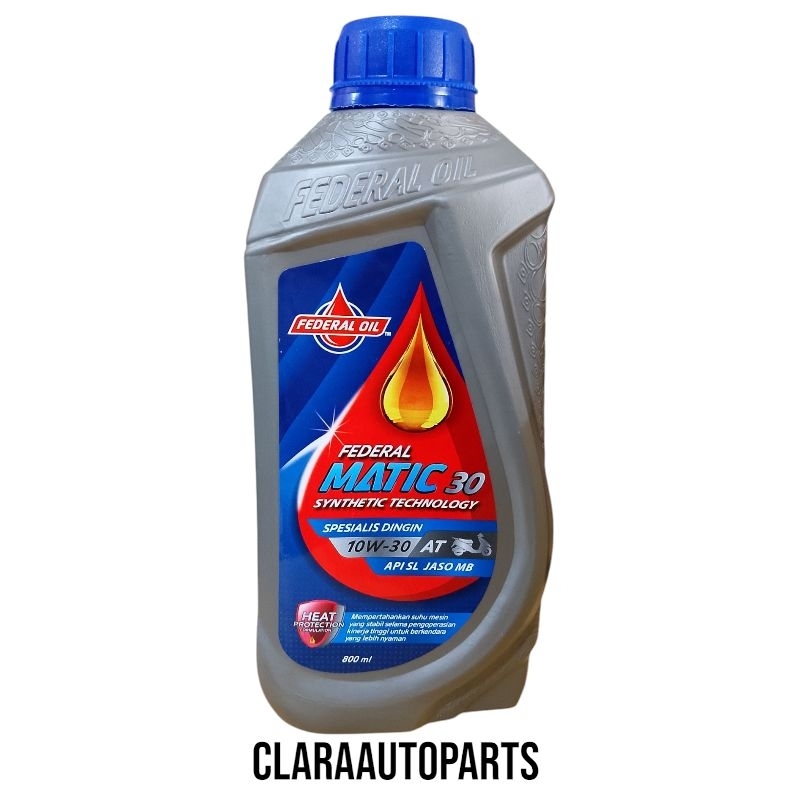 Jual OLI FEDERAL MATIC 30 ECOMAXX 10W-30 OLI VARIO BEAT MIO NEX XEON 0 ...