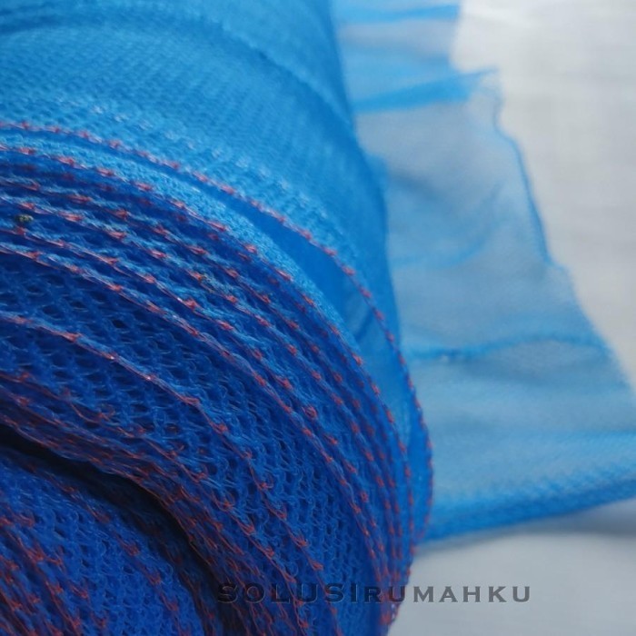 Jual SALE!! Jaring Bangunan Polynet Biru Lebar 120 cm Safety Net ...