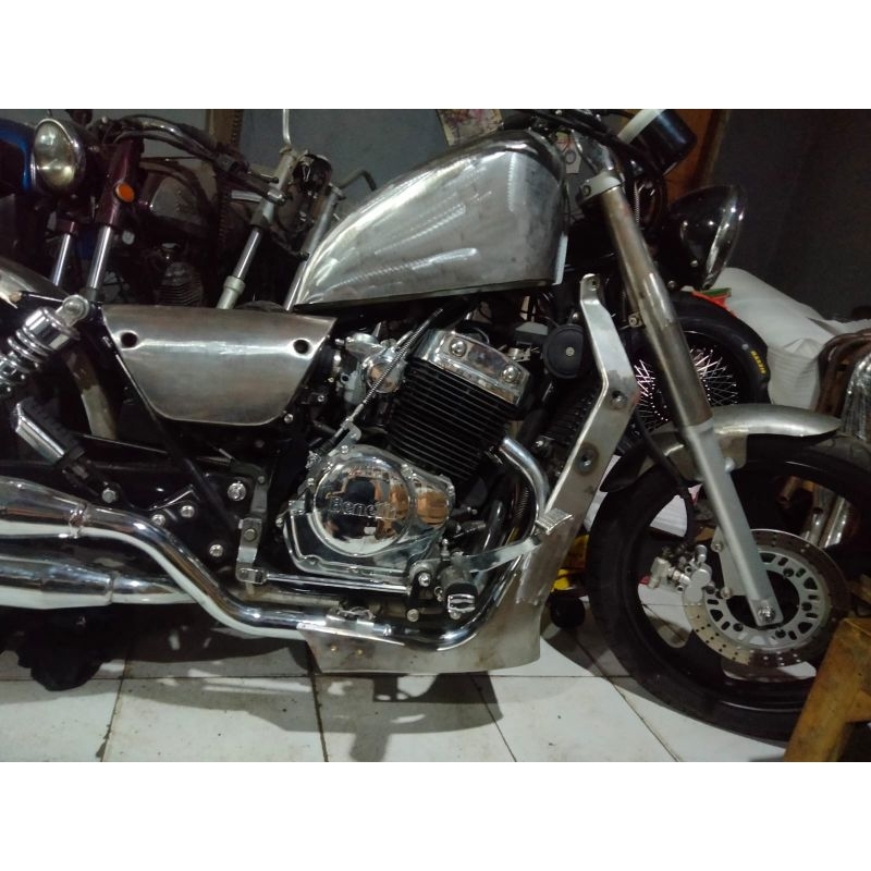 Jual tangki custom model sportster mentah by request | Shopee Indonesia
