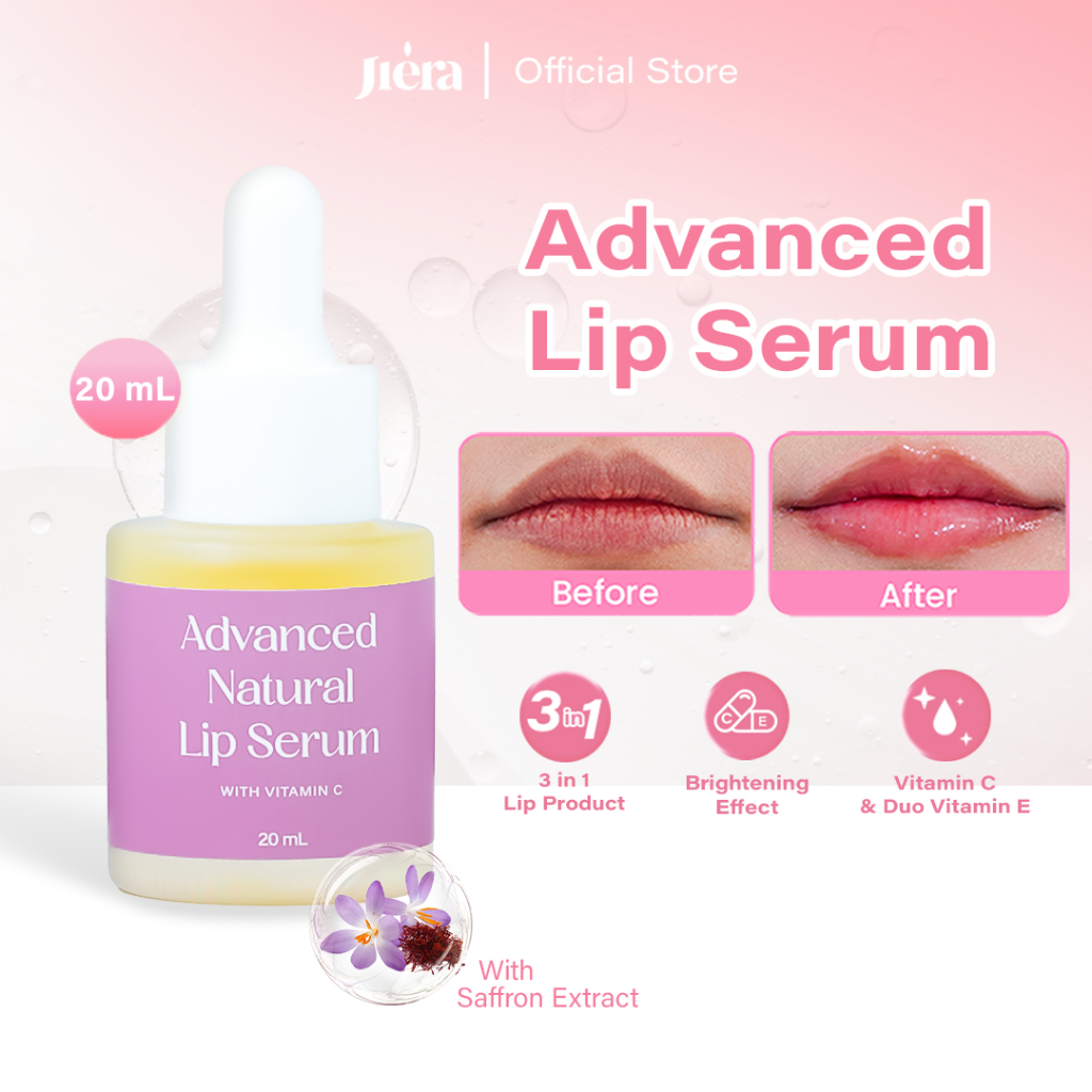Jual JIERA Advance Lip Serum - 20 ml with Vitamin C dan Duo Vitamin E ...