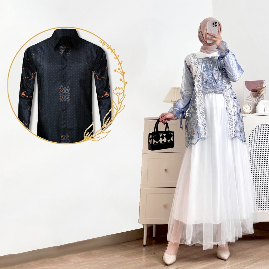 Jual ( New Arrival ) Batik Couple Termurah - Setelan Couple Outer Nayya ...