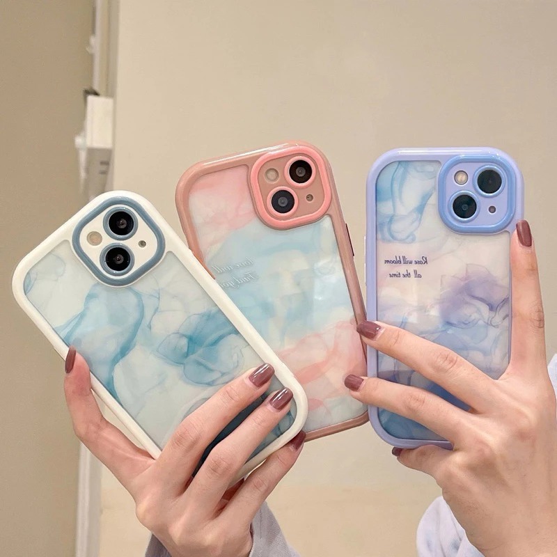 Jual NEW! Casing Aurora Impect Marble Case iP 14 Pro Max 14 Plus 13 Pro ...