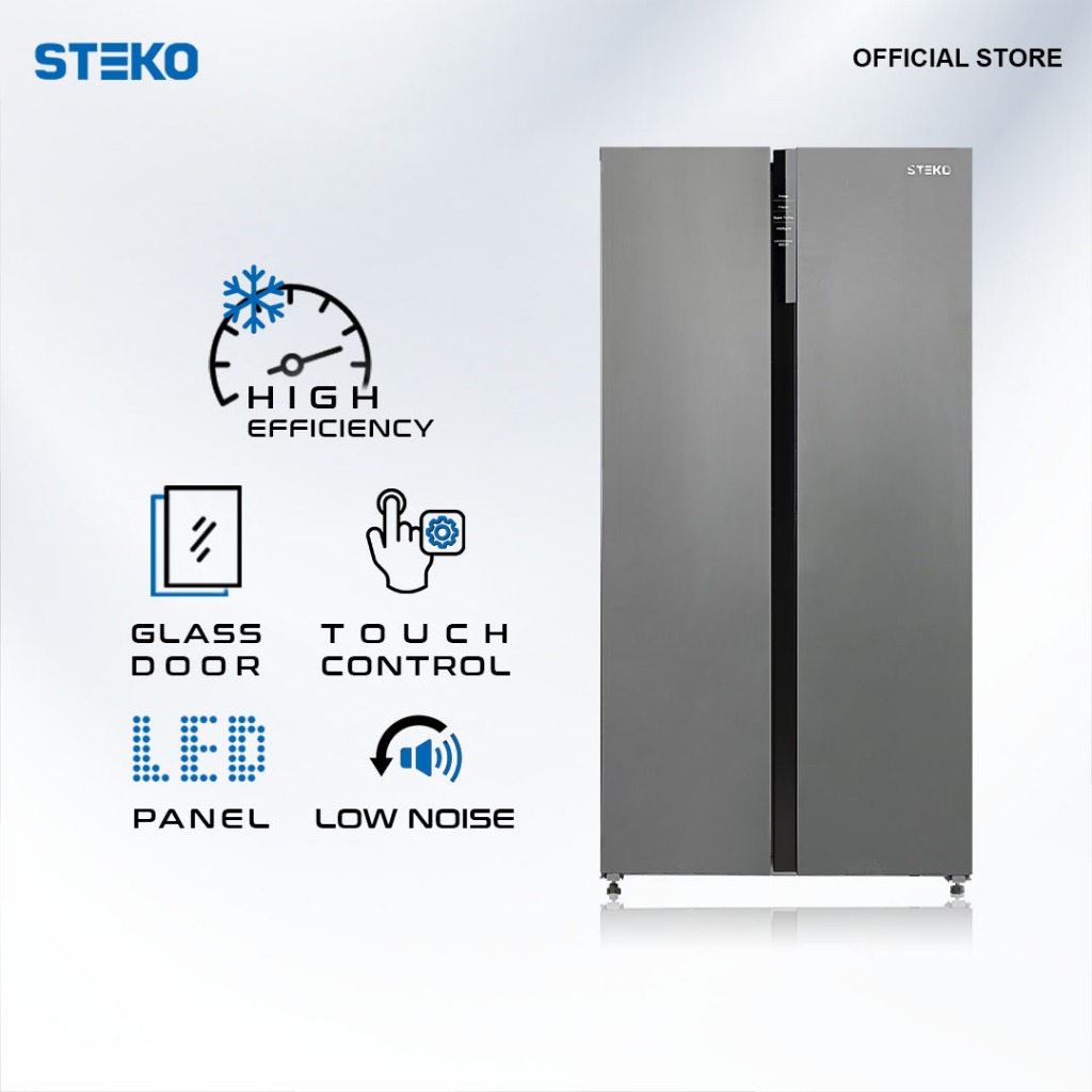 Jual STEKO - Refrigerator S2MD 5371V Side By Side (2 Pintu) | Shopee ...