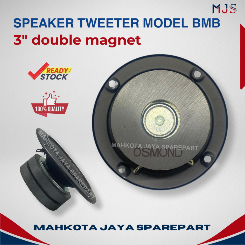Jual SPEAKER TWEETER 3 INCH MODEL BMB / spiker twiter 3" BMB | Shopee ...