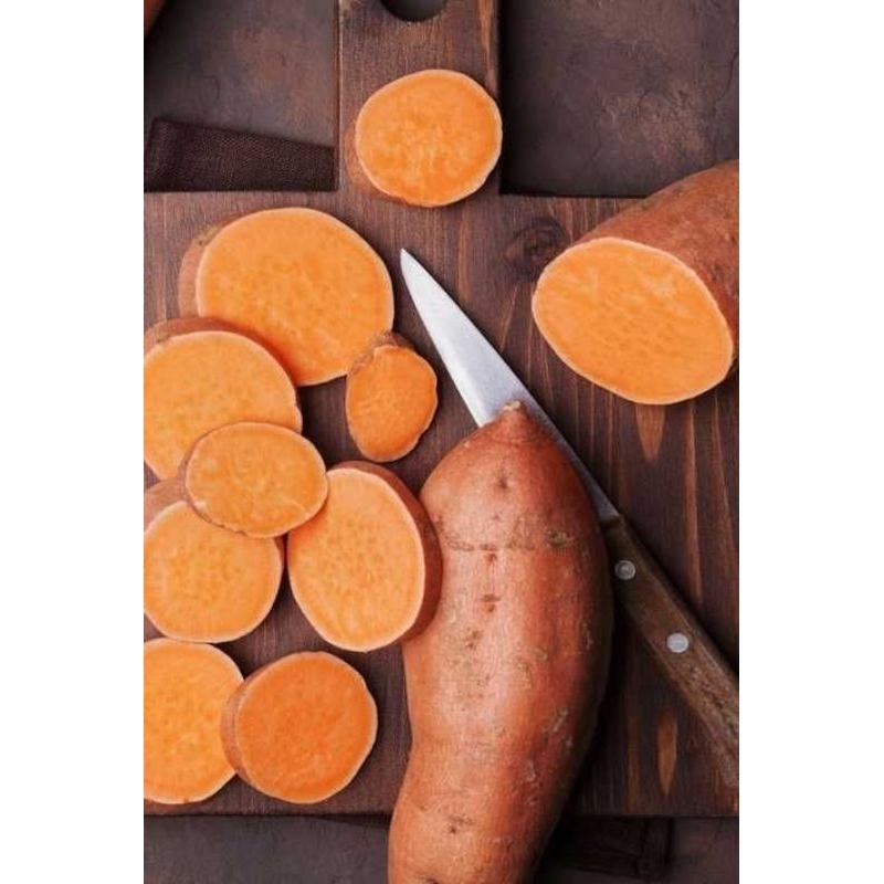 Jual UBI JALAR/UBI MERAH/MAKANAN SEHAT/KAMPUNG/250GRAM | Shopee Indonesia