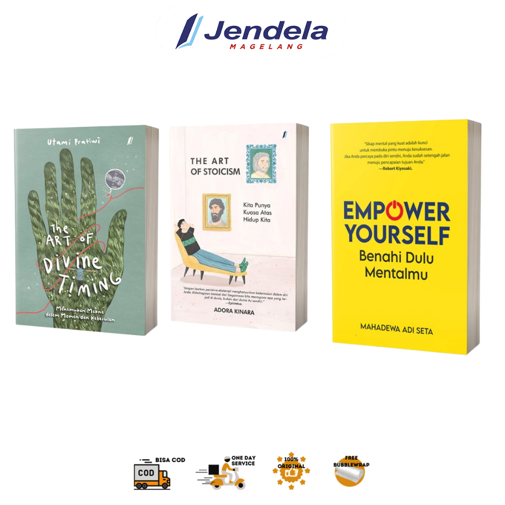 Jual Paket Transformasi Hidup: The Art Of Stoicism, The Art of Divine ...