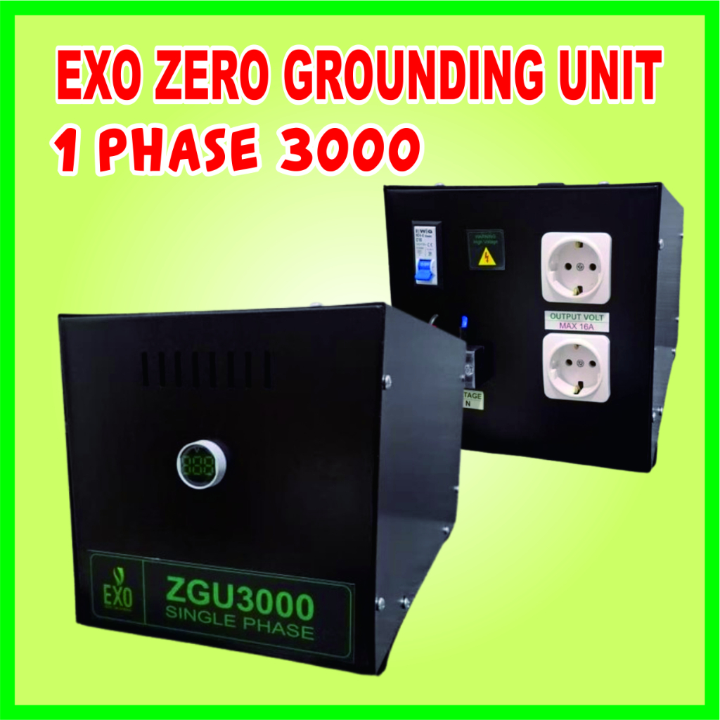 Jual ZERO GROUNDING / EXO ZERO GROUNDING UNIT 1 phase 3000 | Shopee ...