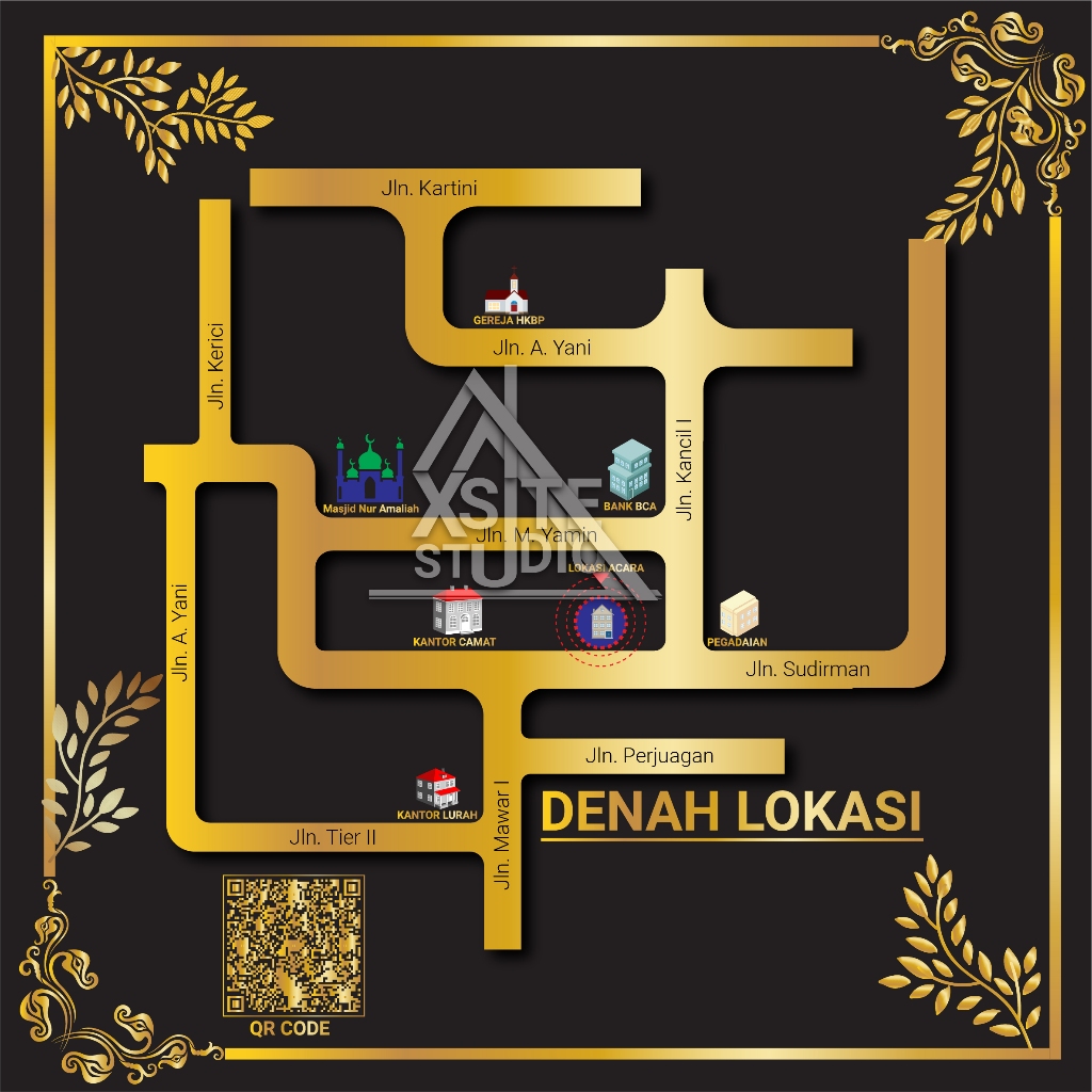 Jual Denah Lokasi Acara, Lokasi Gedung, Lokasi Acara, Lokasi pertemuan ...