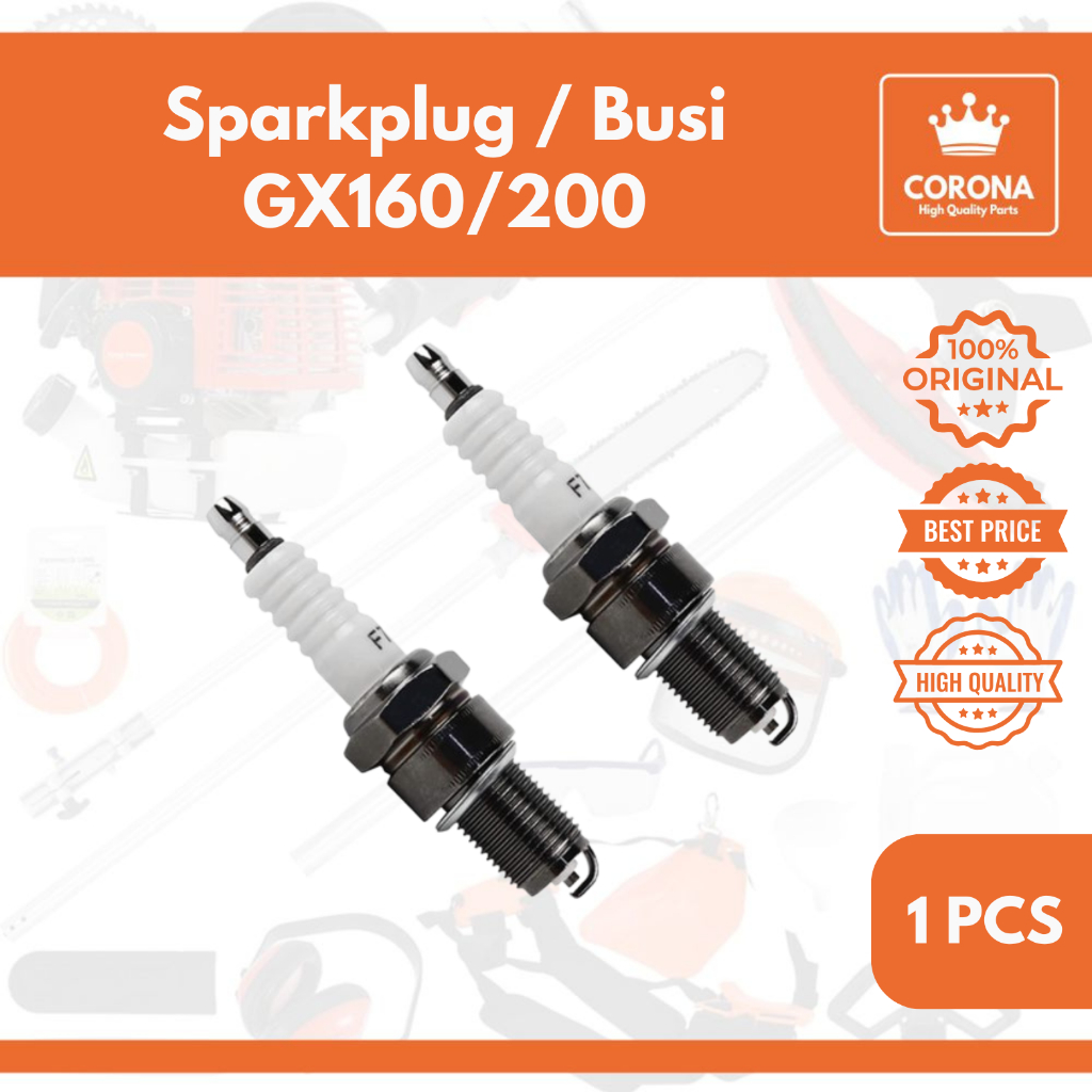Jual Spark Plug Busi GX 160 200 270 390 Drat Panjang Mesin Engine Penggerak Honda BP5ES Genset ...