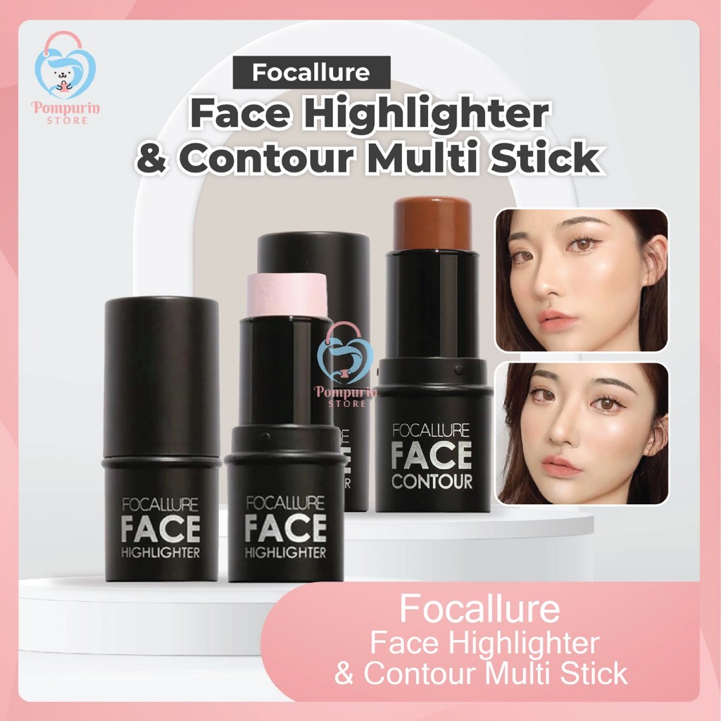 Jual Focallure Face Highlighter & Contour Multi Stick (FA01) 6gr - Contour Highlighter Riasan ...