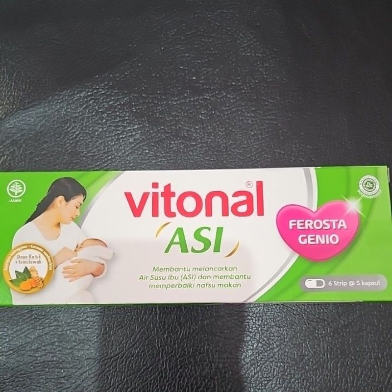 Jual VITONAL ASI BUAT ASI BOOSTER 5 STRIP (30 TABLET ) | Shopee Indonesia