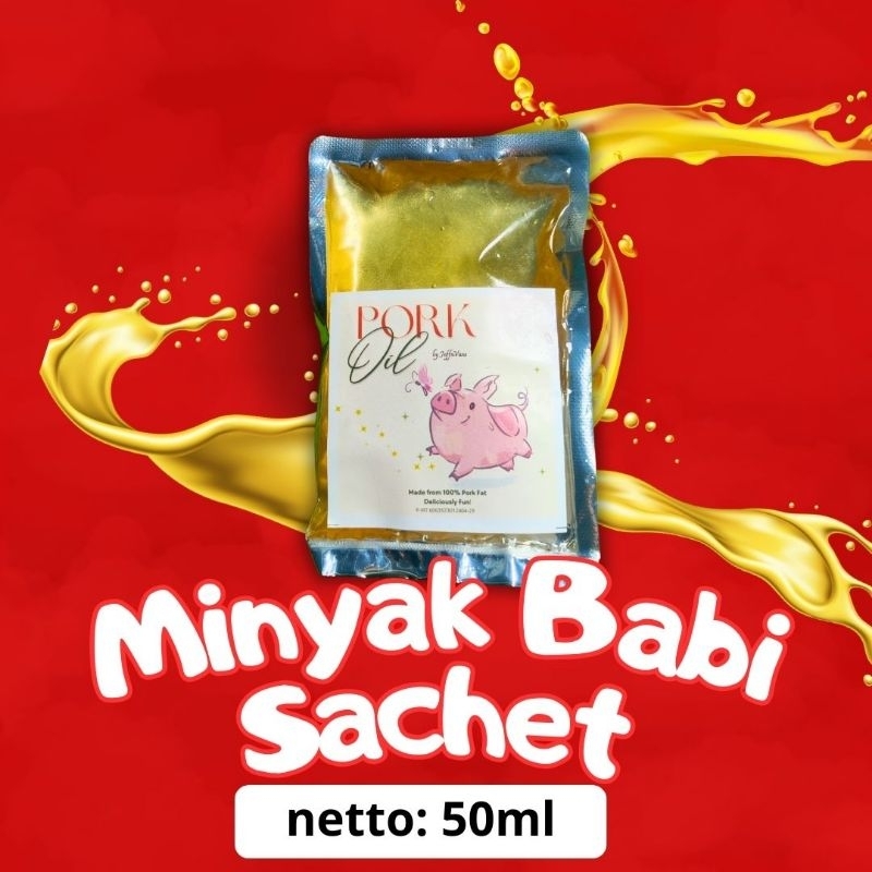 Jual Minyak Babi Asli Tanpa Campuran 50ml - Sachet Mini Ekonomis ...