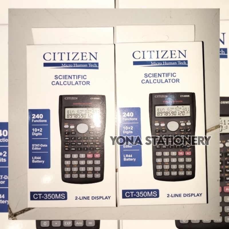 Jual Scientific Kalkulator Citizen | Kalkulator Ilmiah Scientific | CT ...