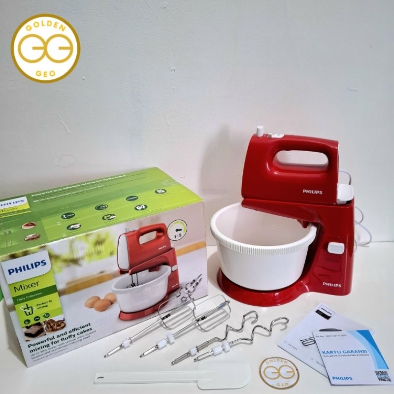 Jual Stand Mixer Mixer Duduk Daily Collection PHILIPS HR-1559 ORIGINAL ...