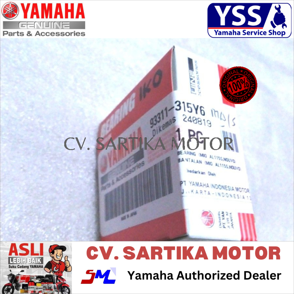 Jual BEARING BAMBU RASIO RXKING, NOUVO/Z, CVT MIO SPORTY FINO 93311 ...