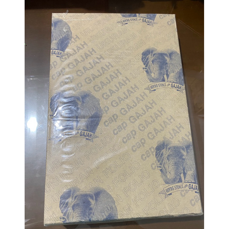 Jual Kertas Stensil Cap Gajah / Kertas Buram | Shopee Indonesia
