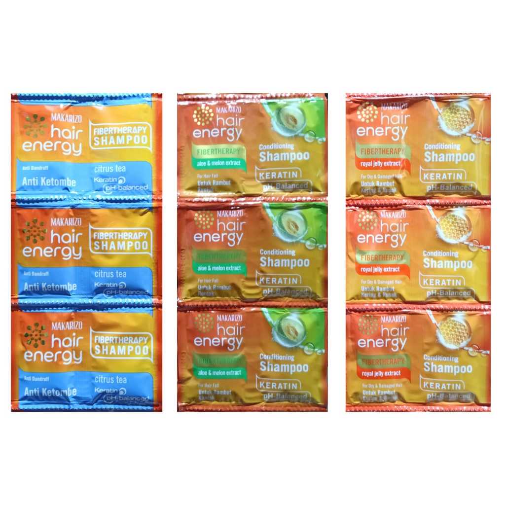 Jual SAMPO MAKARIZO SACHET / 1 RENCENG ISI 12 PCS X 9ML | Shopee Indonesia