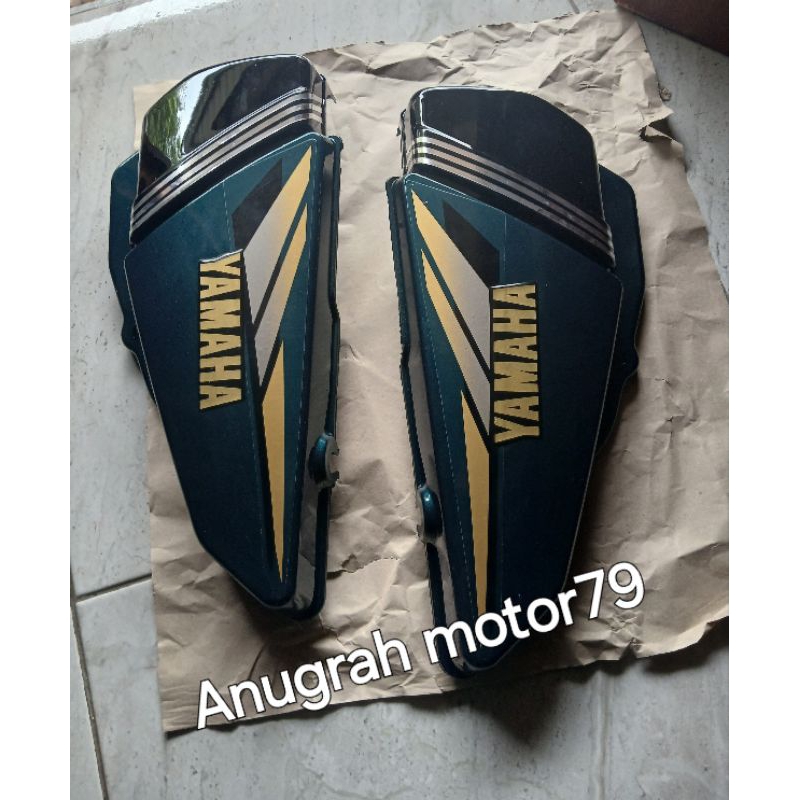 Jual Cover box aki bok aki tutup aki rx king 2002 Warna Hijau Botol ...